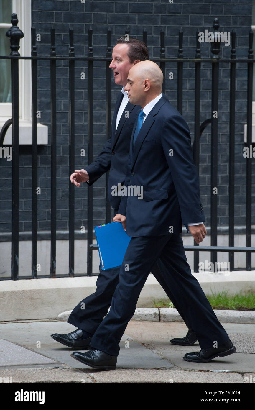 Politicians arrive for a Cabinet meeting at 10 Downing Street ...