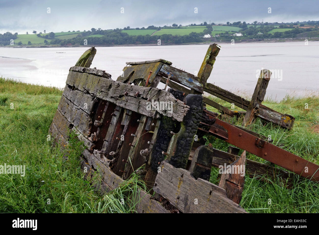 Purton Ships Graveyard, Gloucestershire, United Kingdom Stock Photo - Alamy
