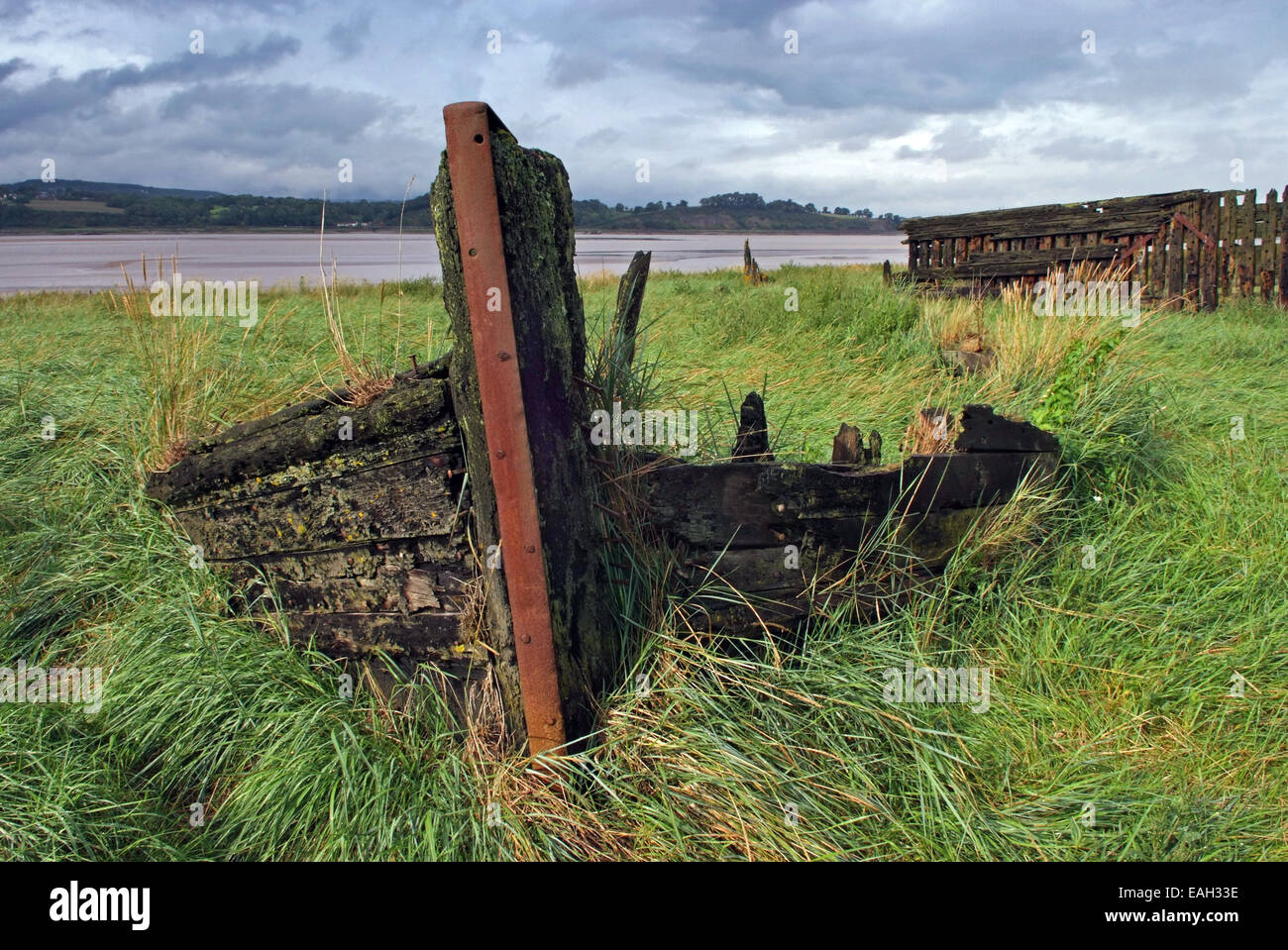 Purton Ships Graveyard, Gloucestershire, United Kingdom Stock Photo - Alamy