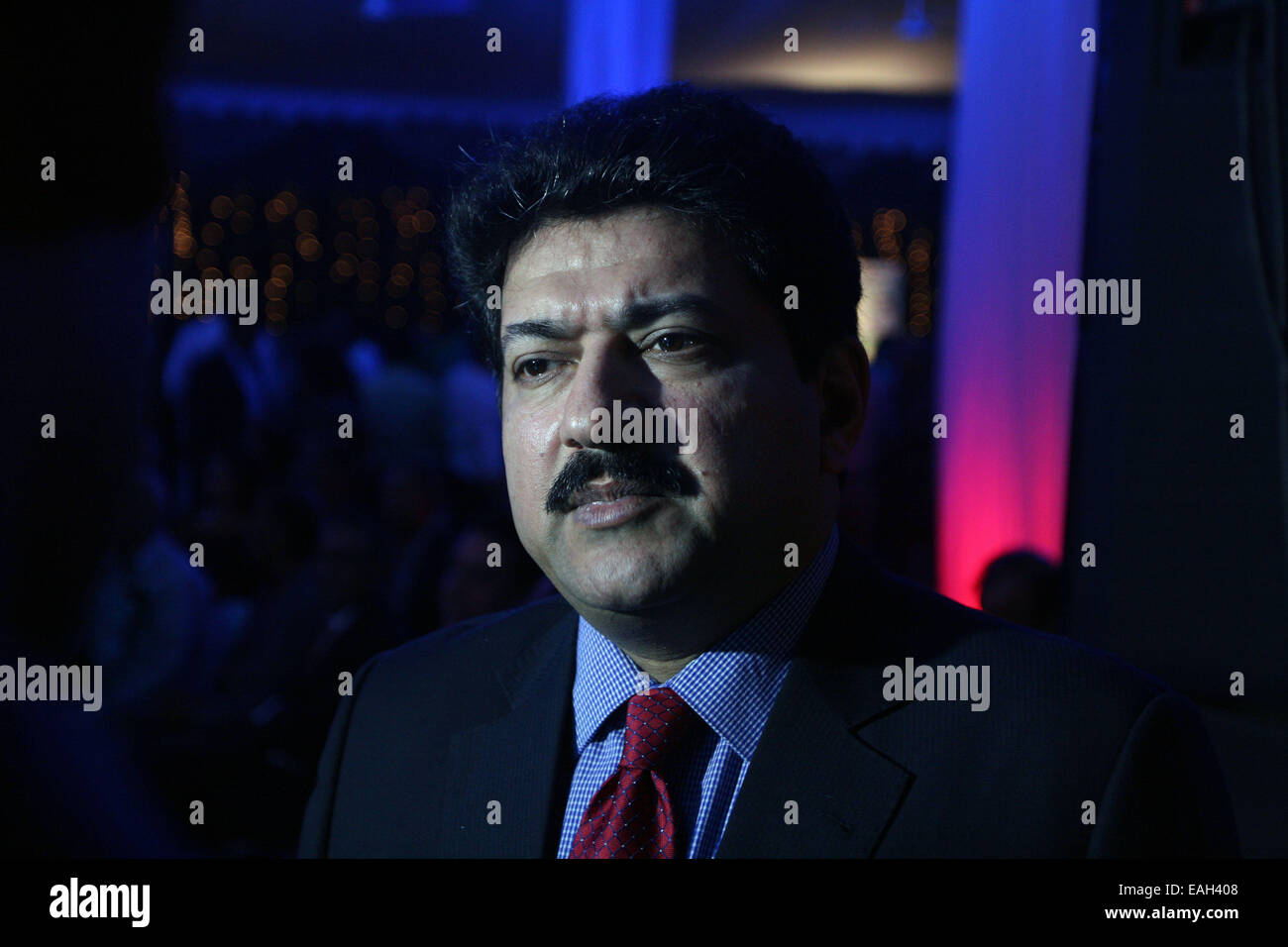 Dhaka 14 November 2014. Hamid Mir is a Pakistani journalist, news ...