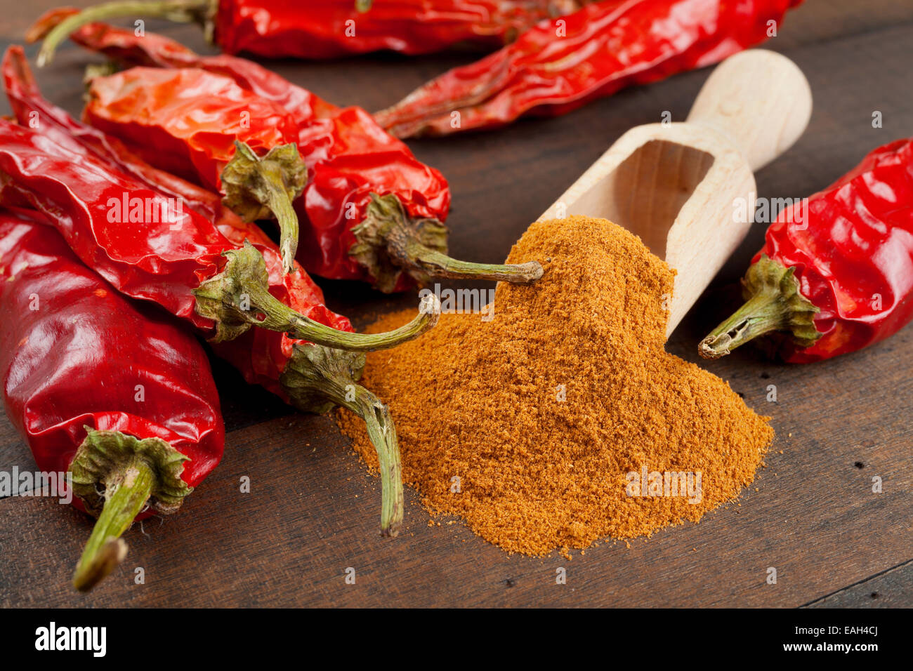 Heap of ground chili powder hi-res stock photography and images - Alamy