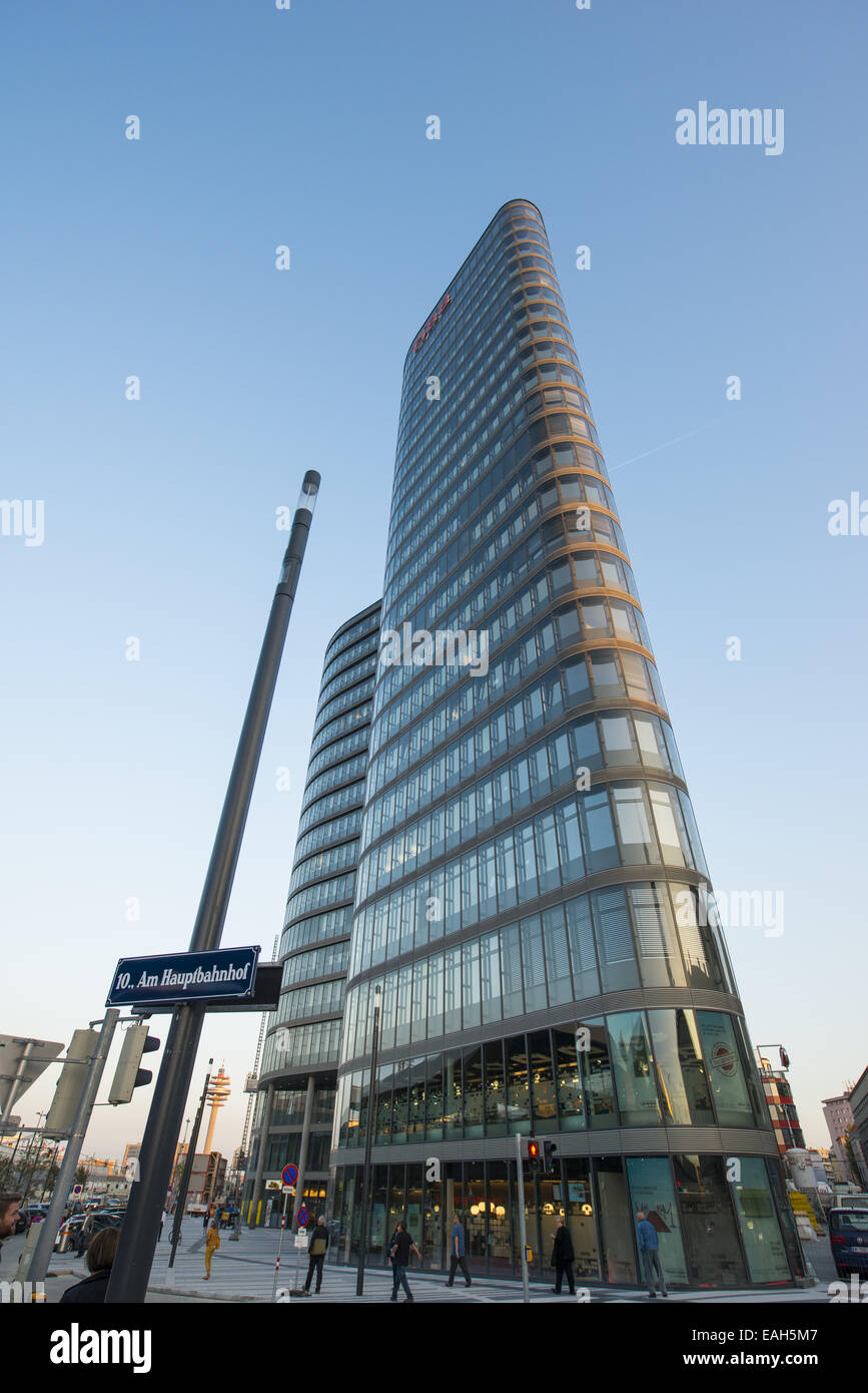 Wien Hauptbahnhof, Vienna Hauptbahnhof, Vienna main railway station ...