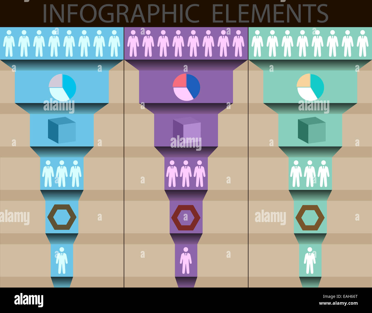 Infographics element. Retro style. Vector Stock Photo - Alamy