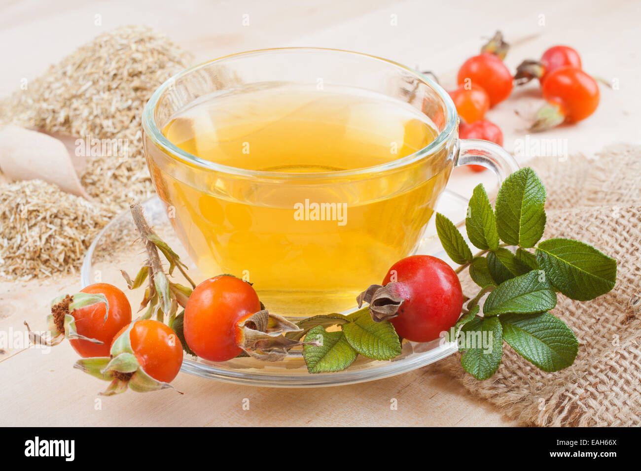 herbal tea, rose hips Stock Photo - Alamy
