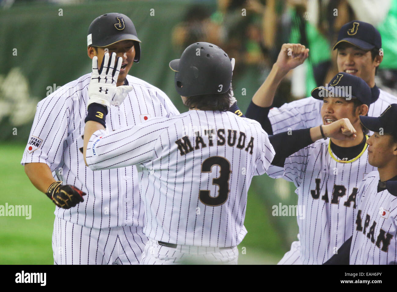 Tokyo, Japan. 15th Nov, 2014. Sho Nakata (JPN) Baseball : 2014 All Star ...