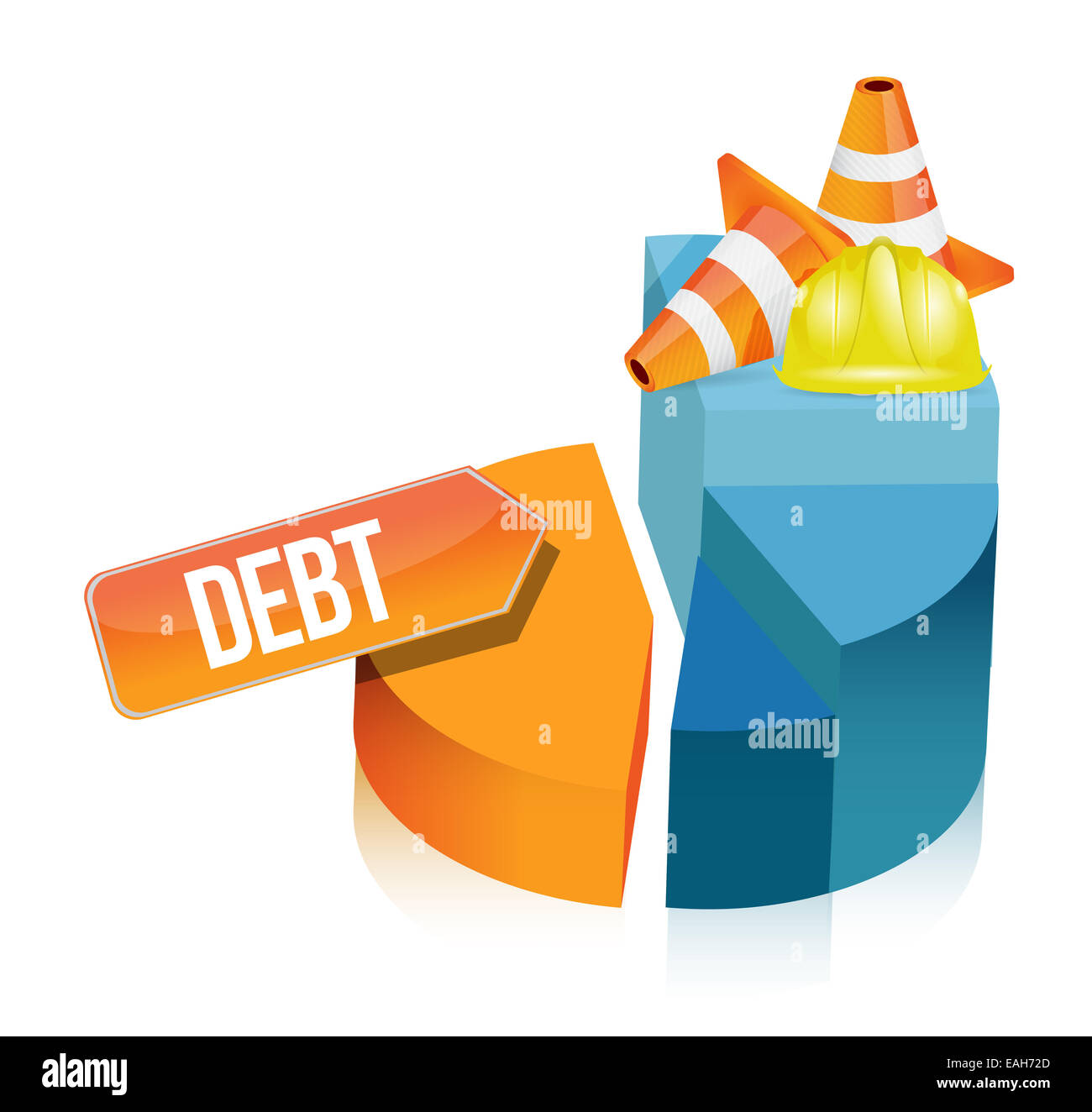 Industrial pie chart hi-res stock photography and images - Alamy