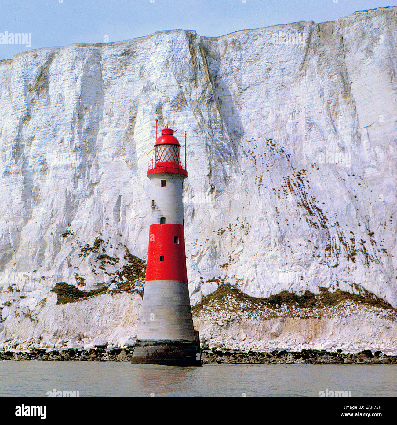Beachy Head lighthouse,Sussex, 1960's Stock Photo - Alamy