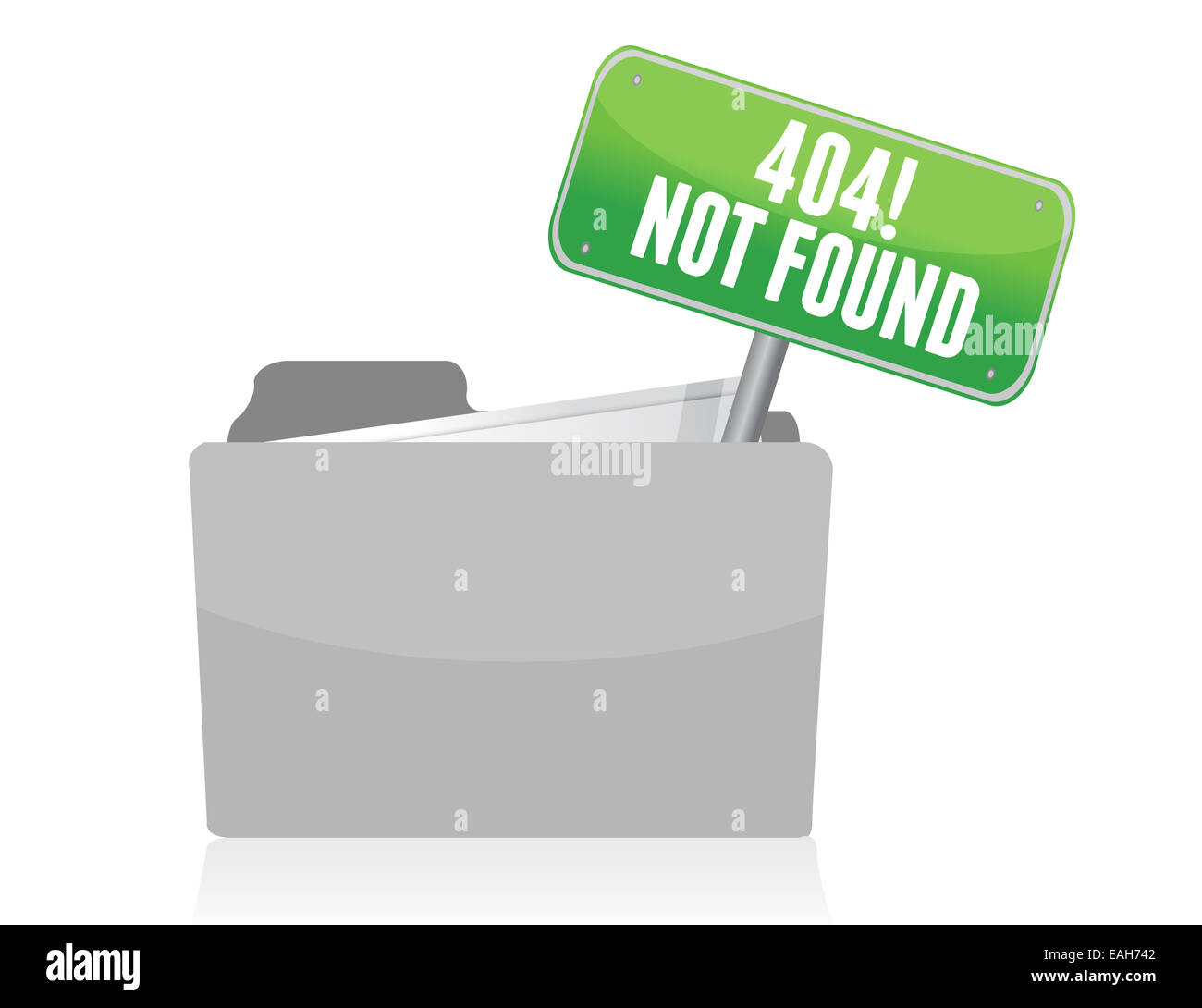 Missing information illustration Cut Out Stock Images & Pictures - Alamy