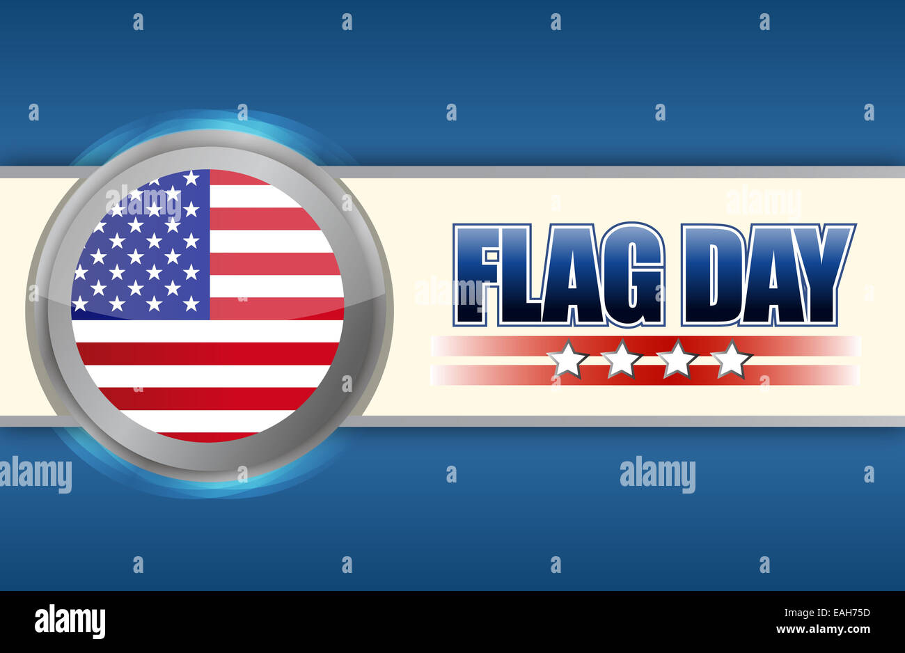 Flag day sign Stock Photo - Alamy