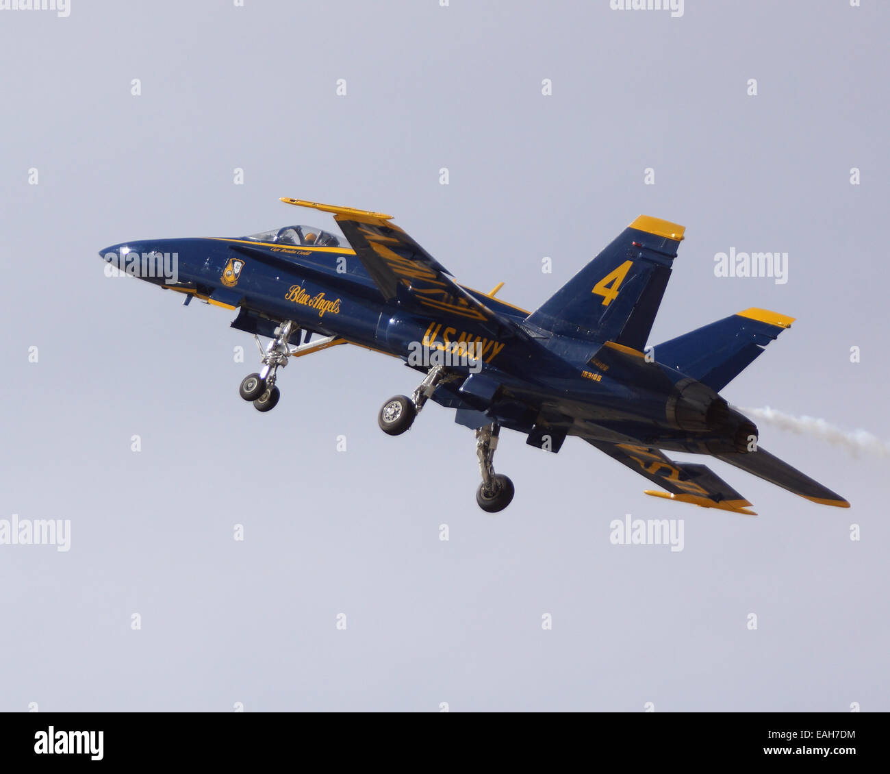 Blue Angels- the US Navy Flight Demonstration Squadron, performing ...