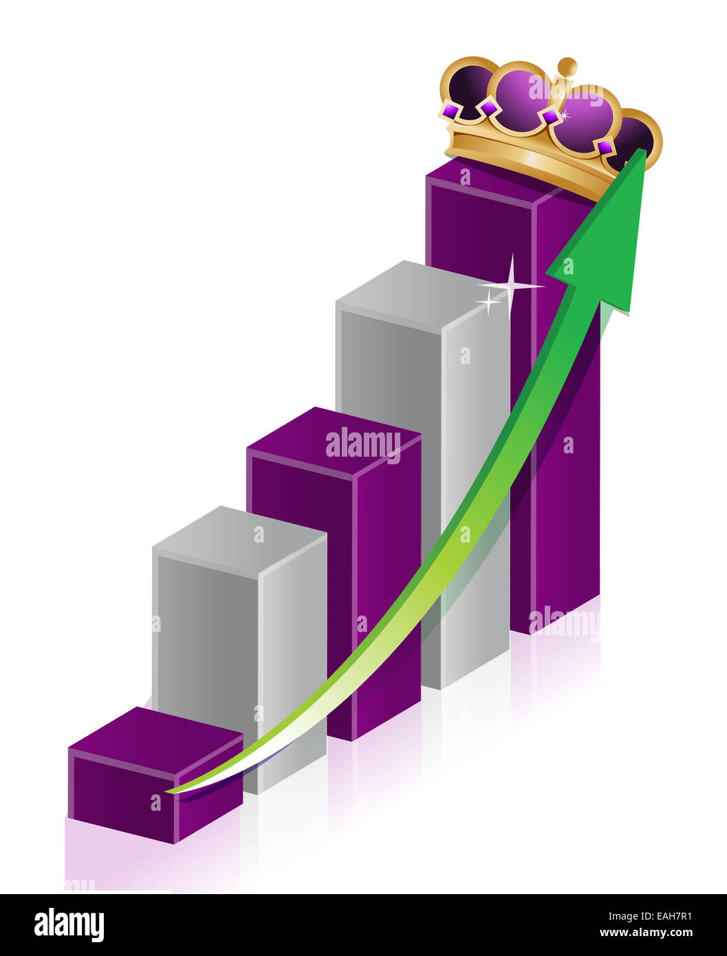 Crown graph hi-res stock photography and images - Alamy