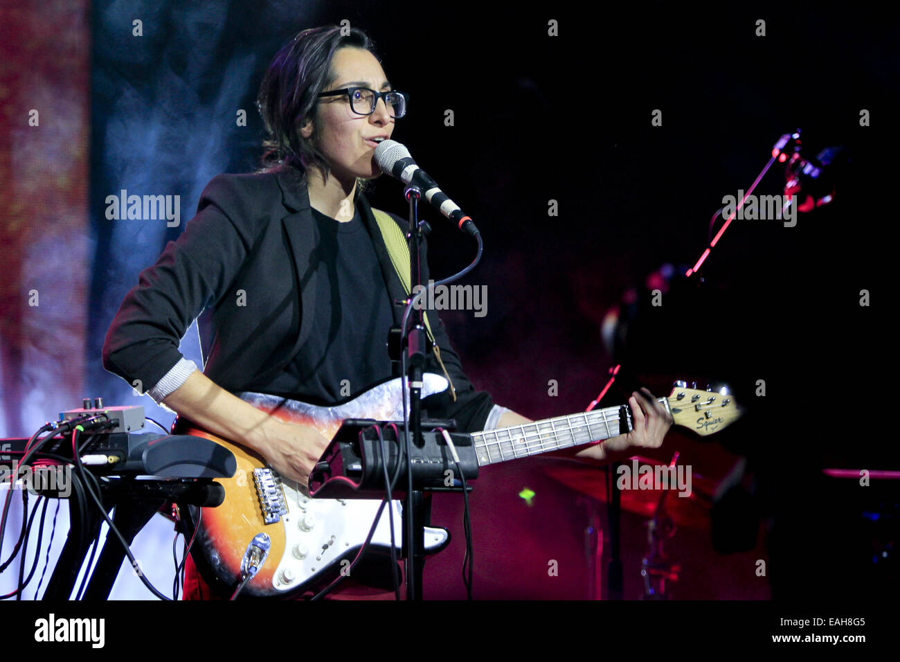 Ny, NY, USA. 14th Nov, 2014. Michelle Chamuel The Voice Season 4 runner ...