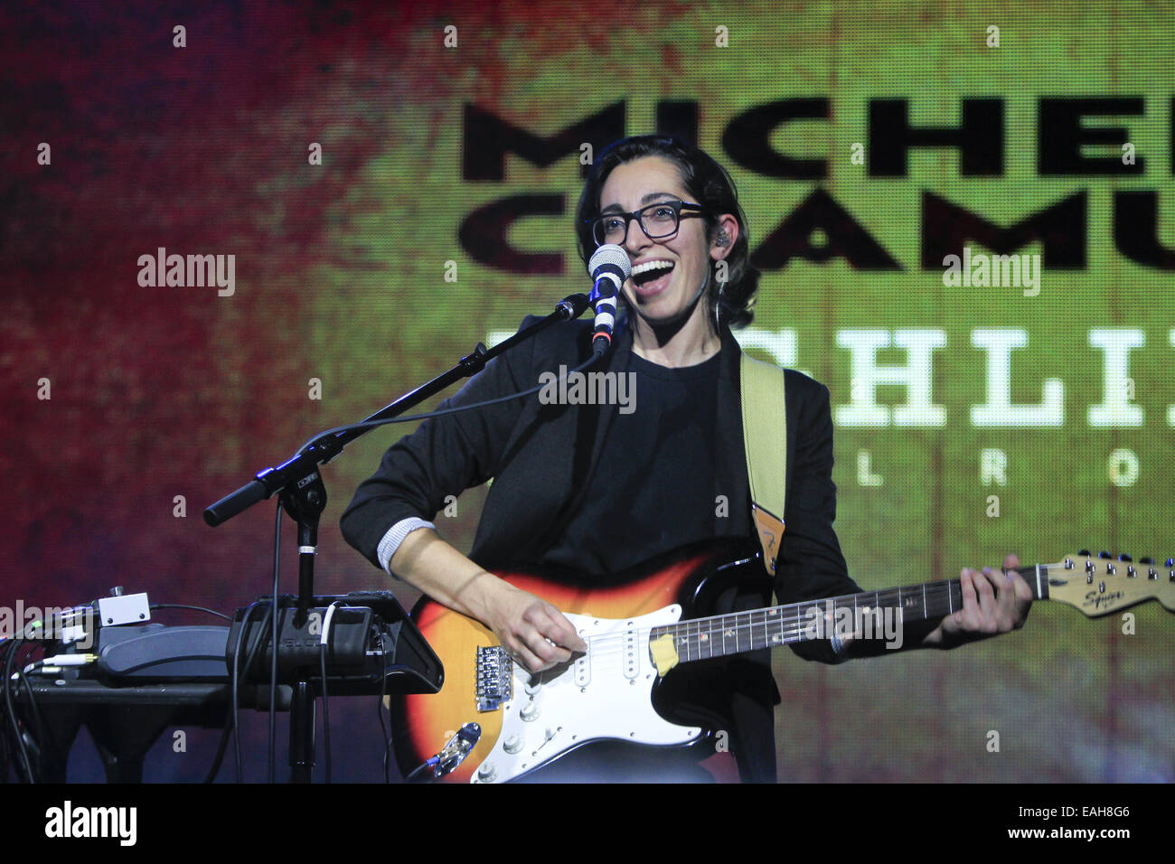Ny, NY, USA. 14th Nov, 2014. Michelle Chamuel The Voice Season 4 runner ...