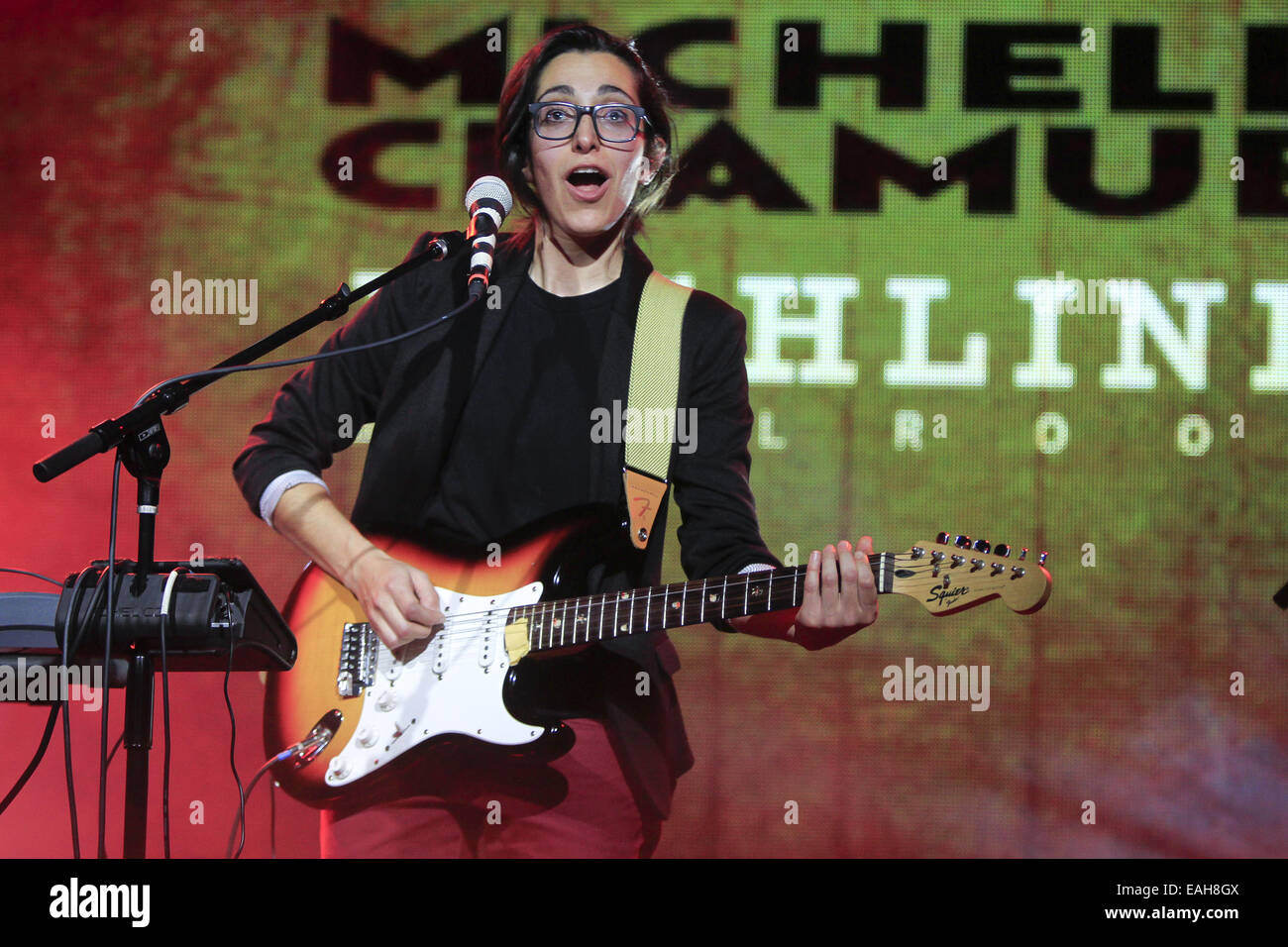 Ny, NY, USA. 14th Nov, 2014. Michelle Chamuel The Voice Season 4 runner ...