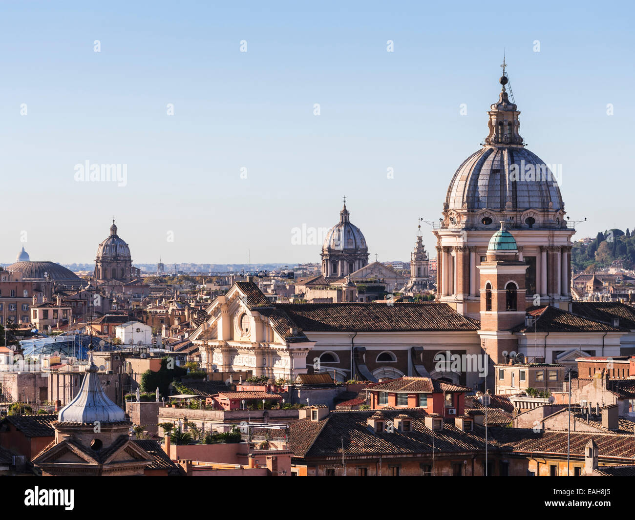 Sunny scene rome hi-res stock photography and images - Alamy
