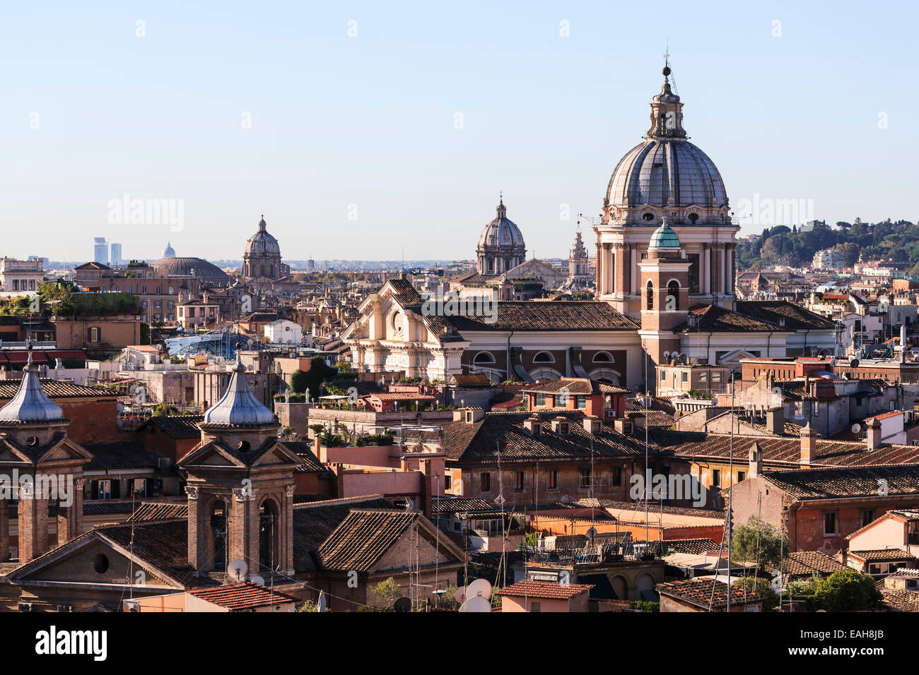 Sunny scene rome hi-res stock photography and images - Alamy