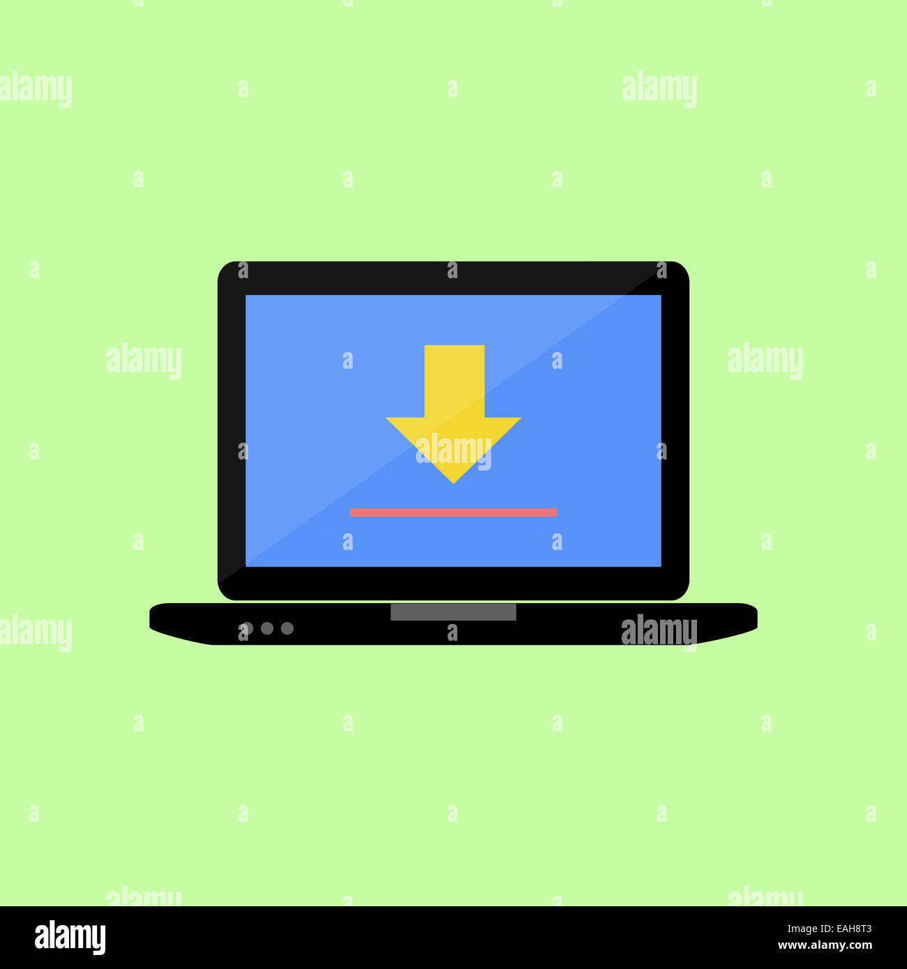 Laptop upload hi-res stock photography and images - Alamy