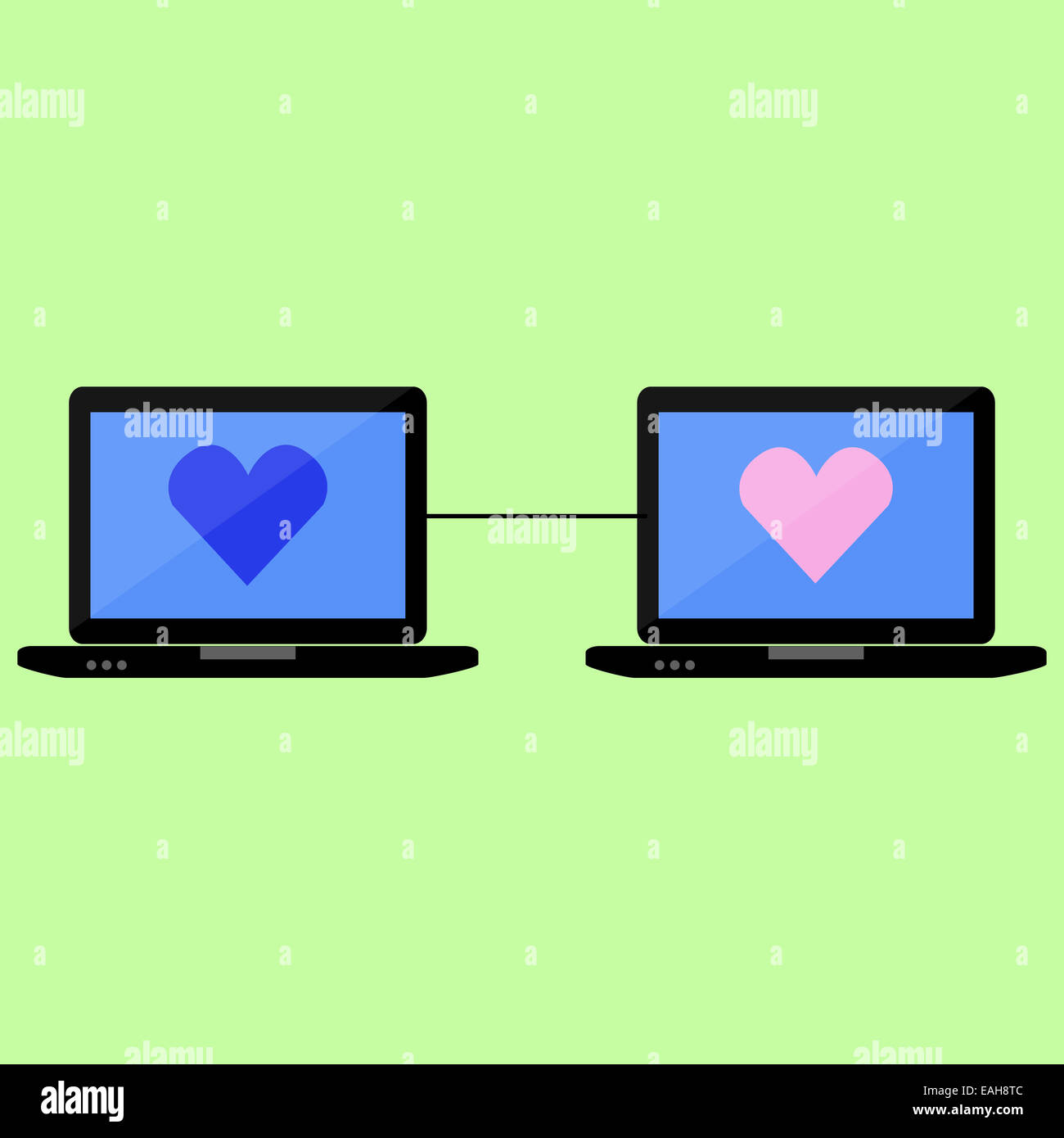 Pc flat hi-res stock photography and images - Alamy