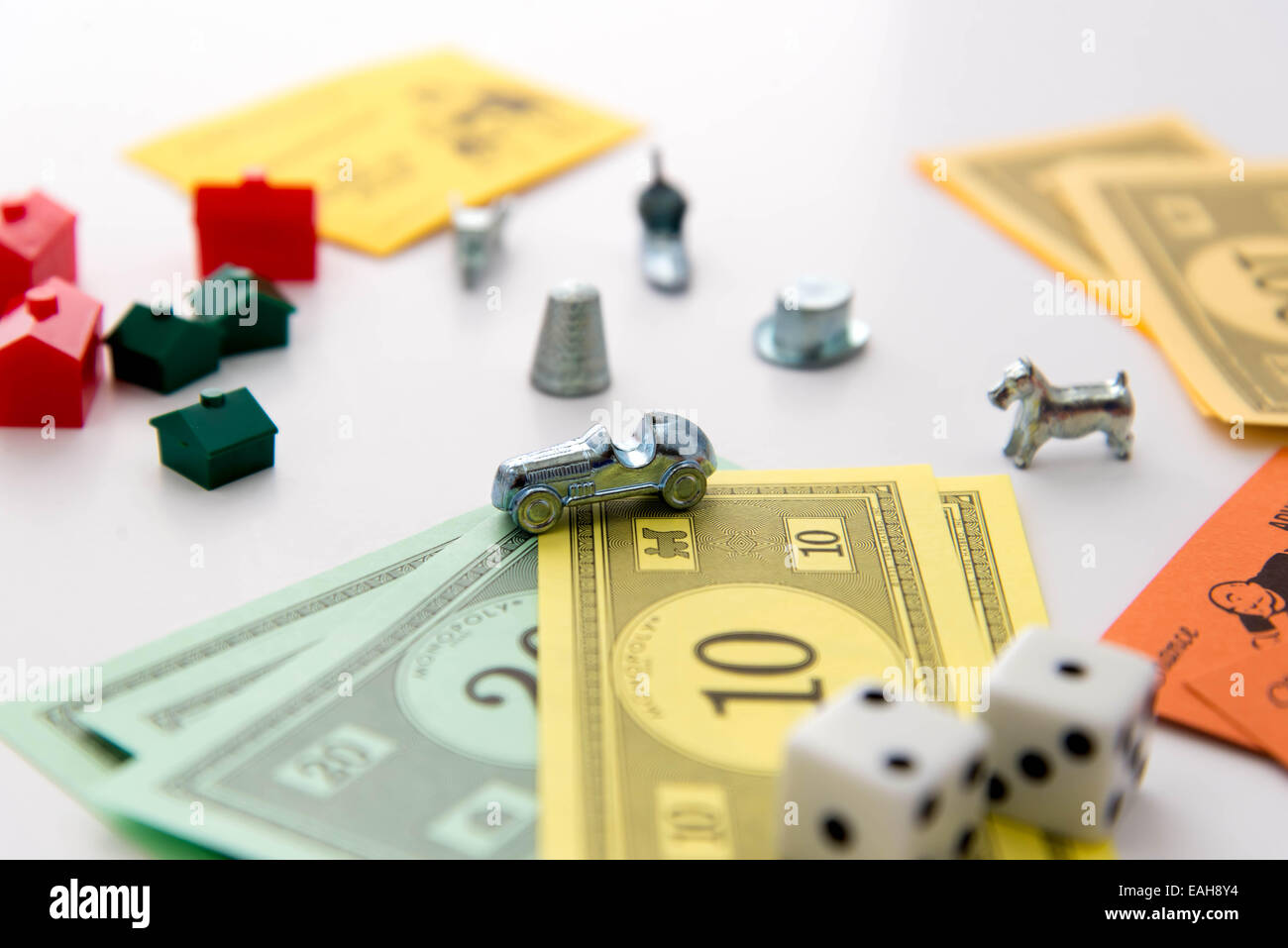 Monopoly board game Stock Photo - Alamy