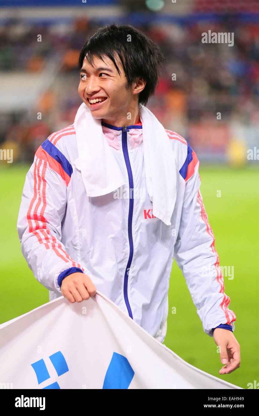 TOYOTA Stadium, Aichi, Japan. 14th Nov, 2014. Gaku Shibasaki (JPN), NOVEMBER 14, 2014 - Football ...