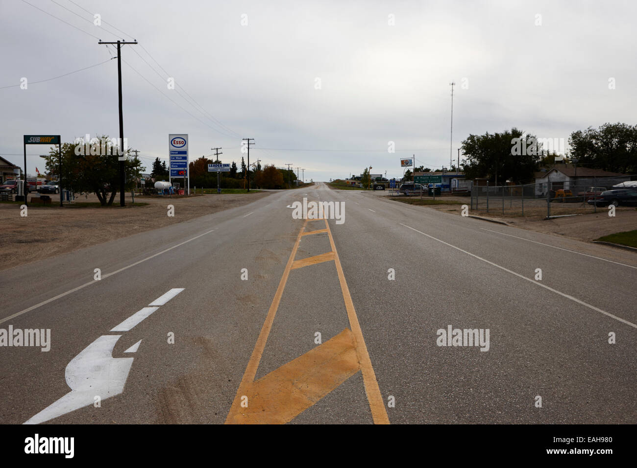 Saskatchewan highways hi-res stock photography and images - Alamy