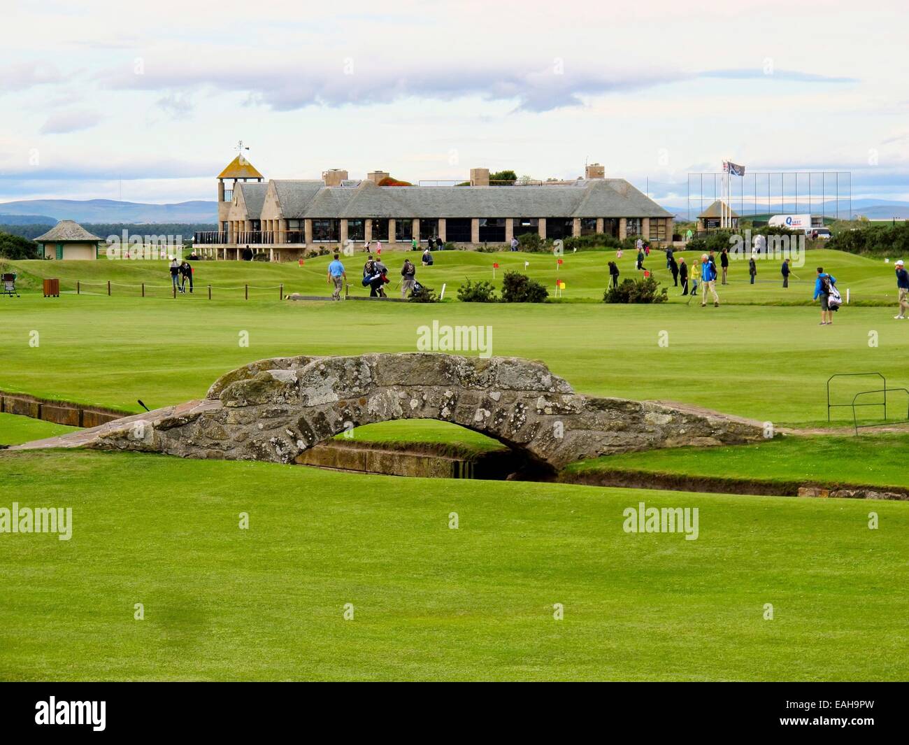 St. Andrews, Scotland. 25th Sep, 2014. The famous Swilcan Bridge on the ...