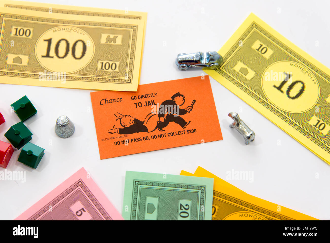 Monopoly thimble hi-res stock photography and images - Alamy
