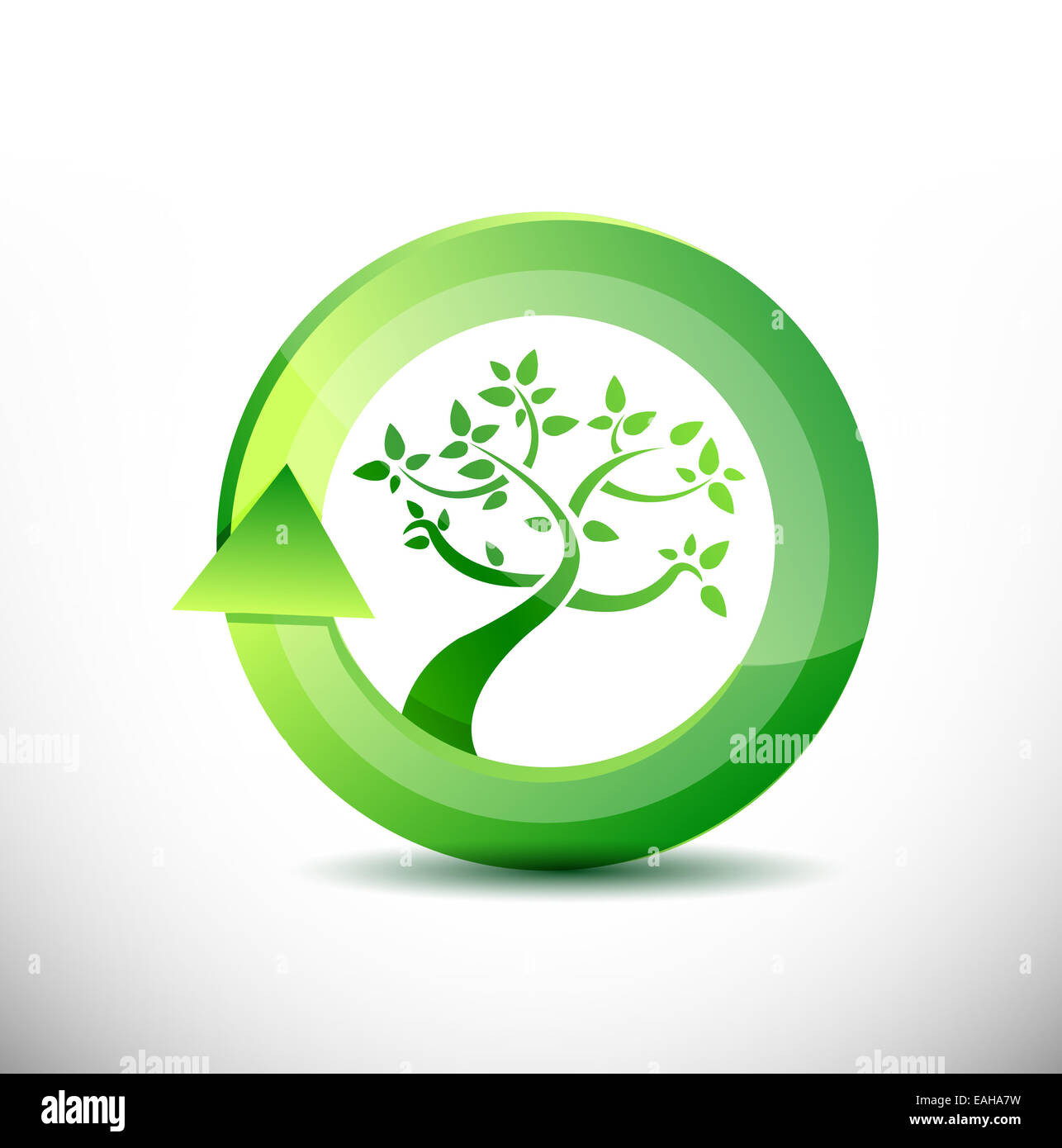 Environment tree eco friendly concept Stock Photo - Alamy