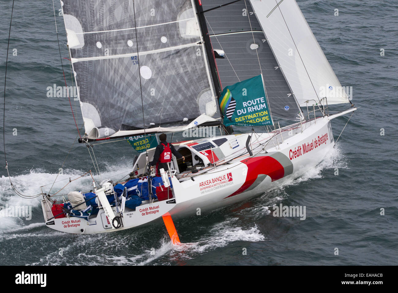Saint Malo, Brittany, France. 26th Oct, 2014. Boats prepare for the ...