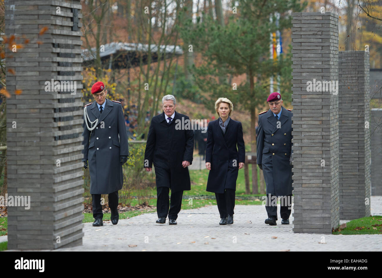 Chief of Protocol Colonel Hubertus von Rohr from left to right, German ...