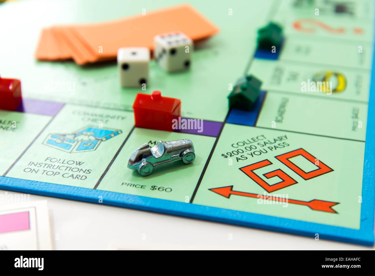 Monopoly board game Stock Photo - Alamy
