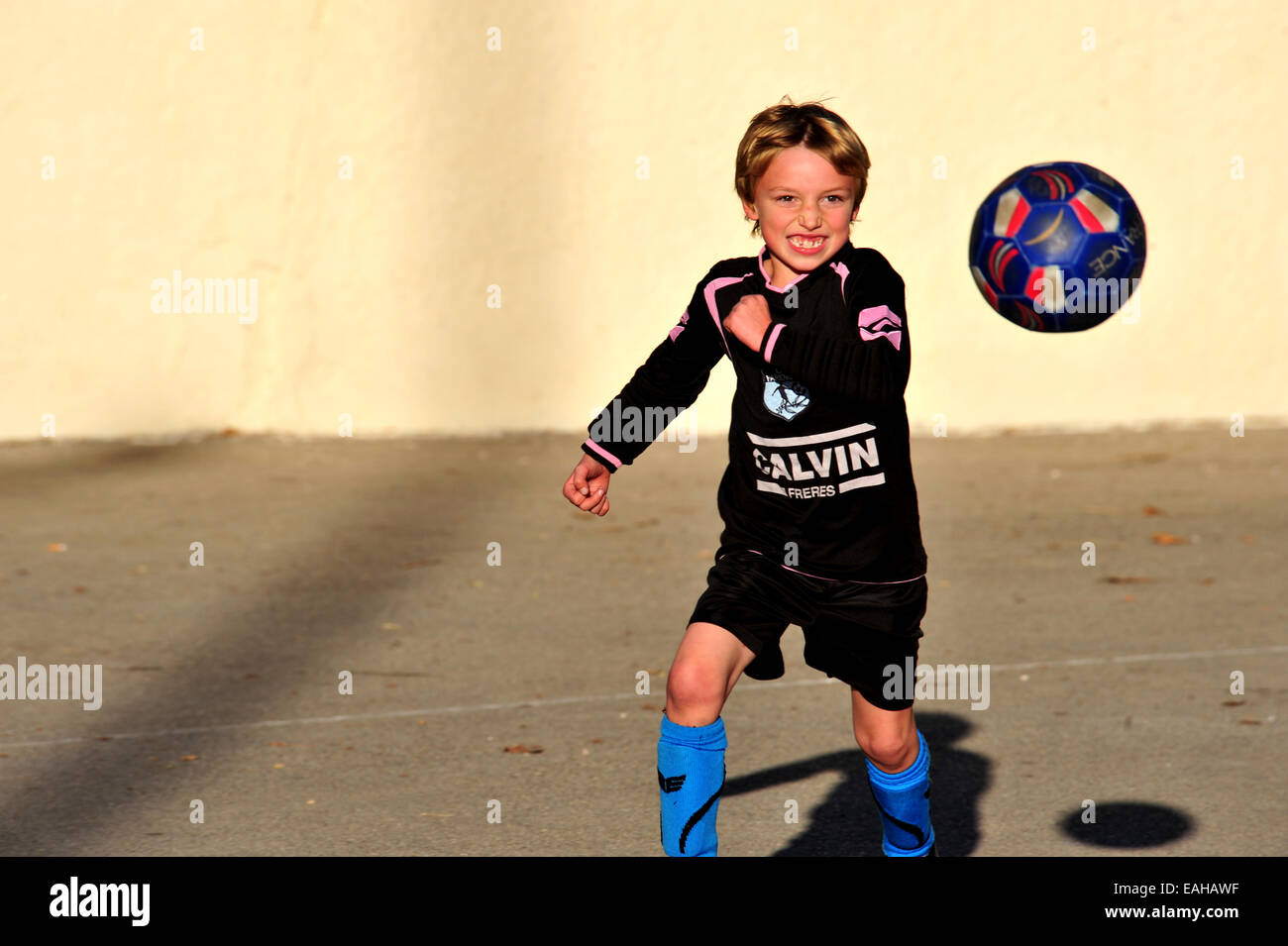 Under Sevens Football Stock Photo - Alamy