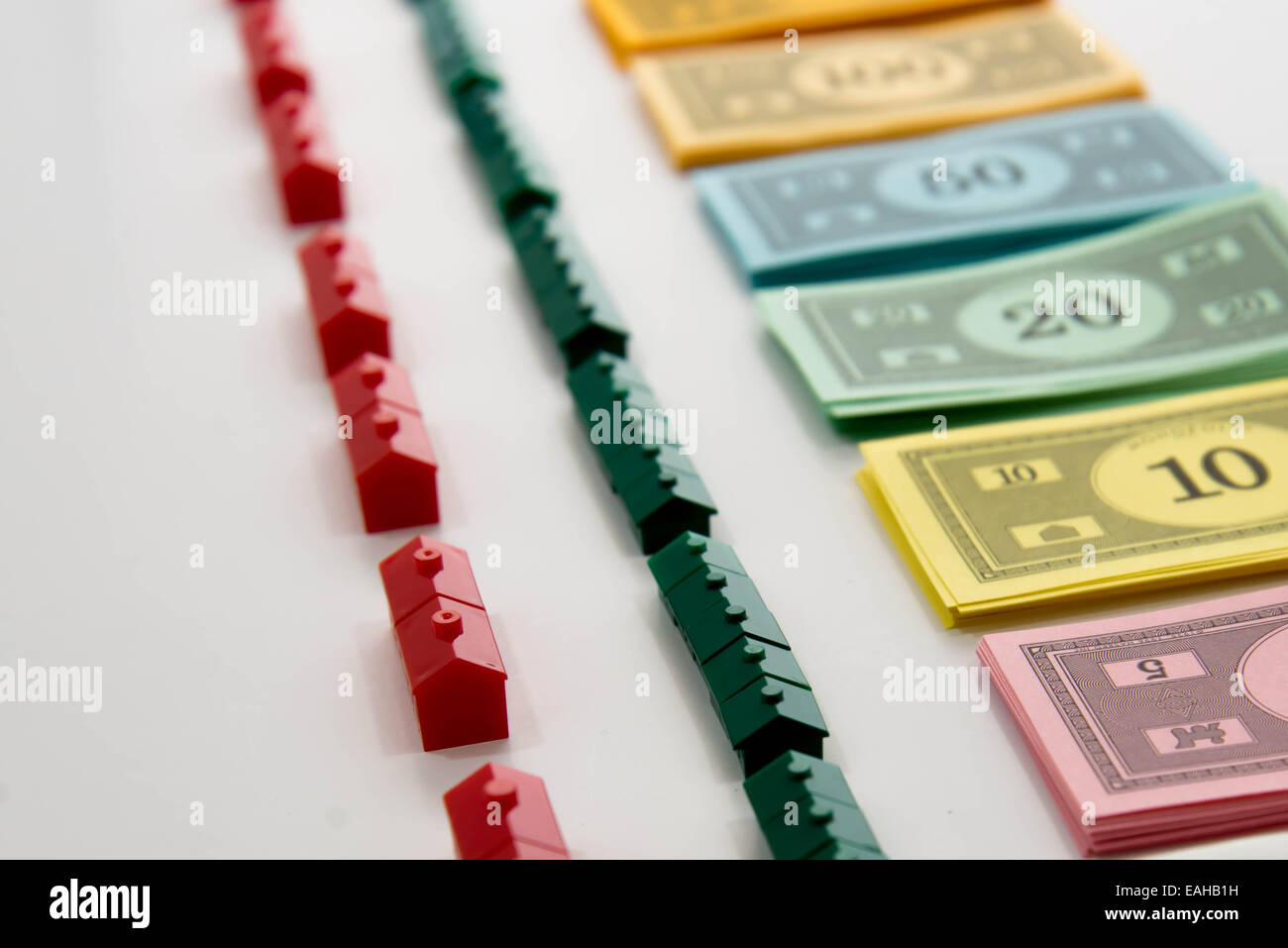 Red monopoly house hi-res stock photography and images - Alamy