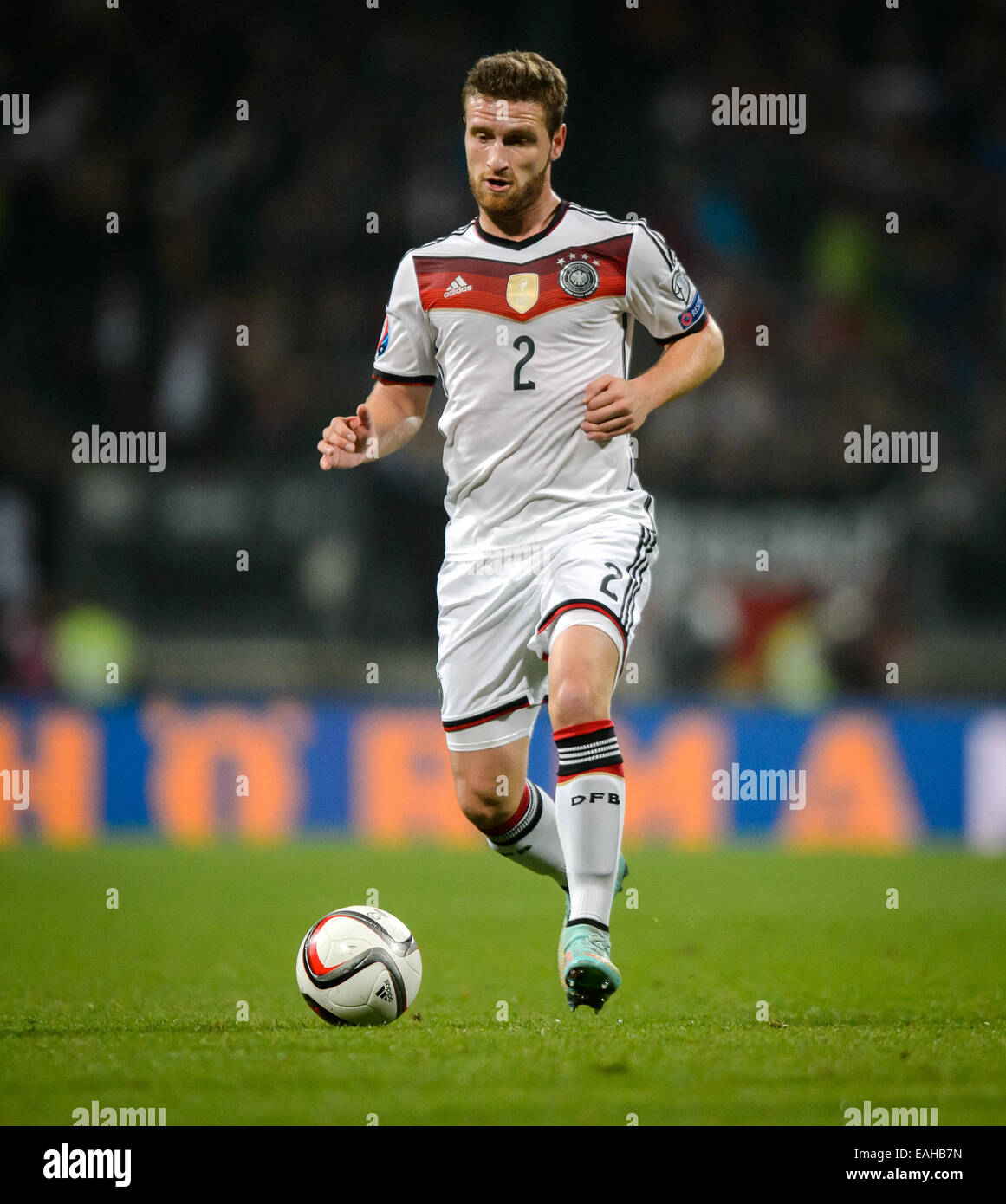 Nuremberg, Germany. 14th Nov, 2014. Germany's Shkodran Mustafi in ...