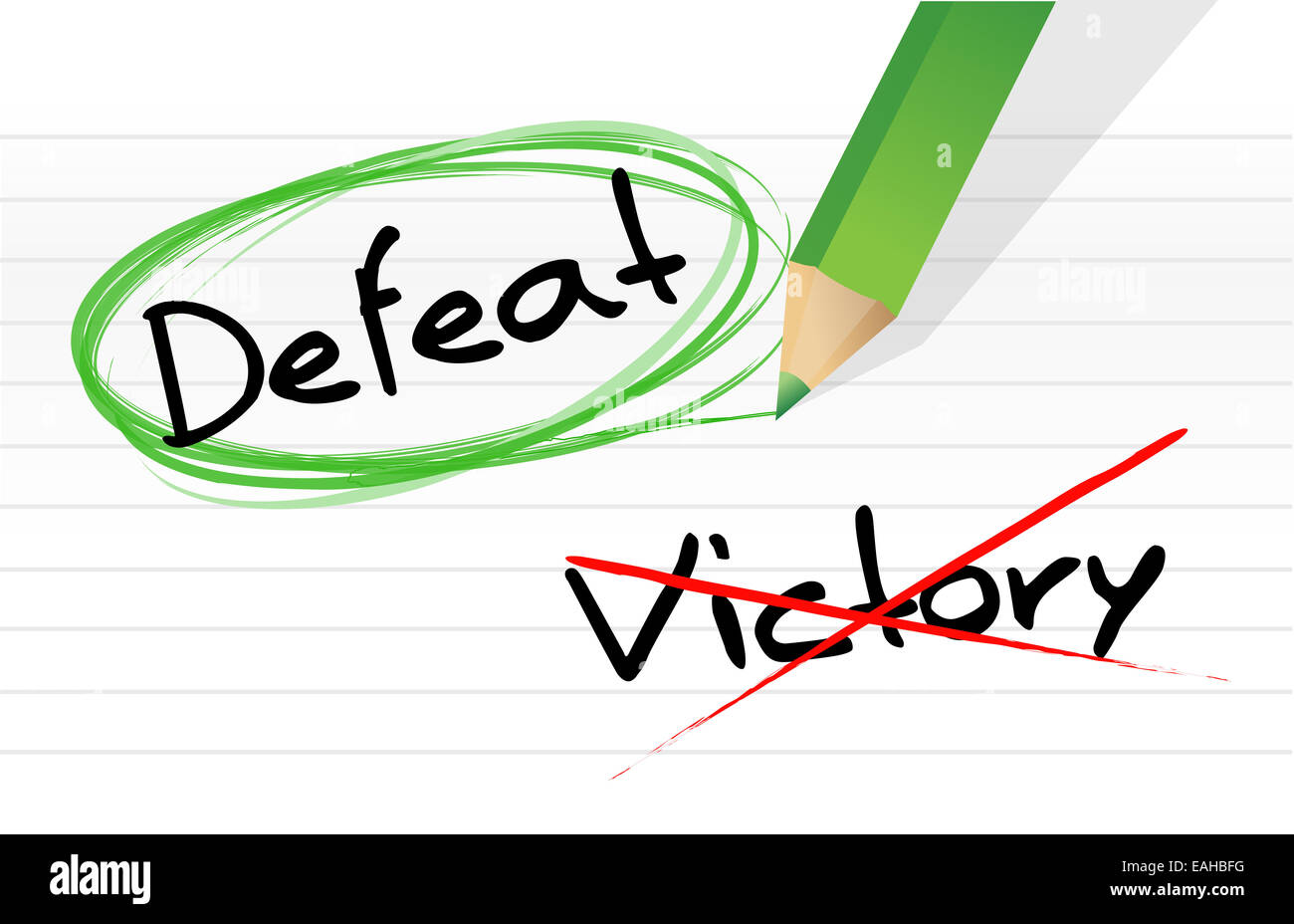 Result victory Cut Out Stock Images & Pictures - Alamy