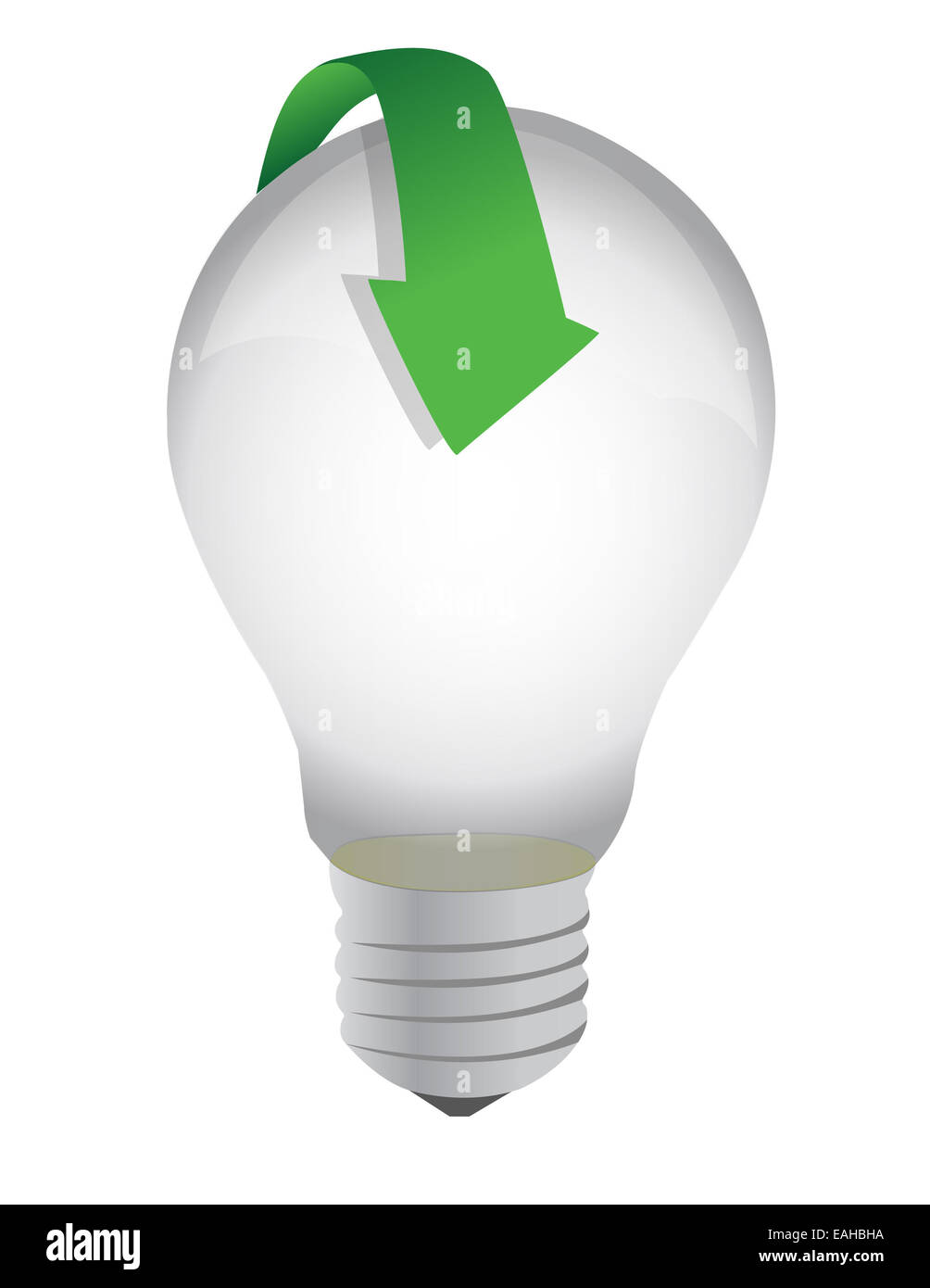 Lightbulb arrow hi-res stock photography and images - Alamy