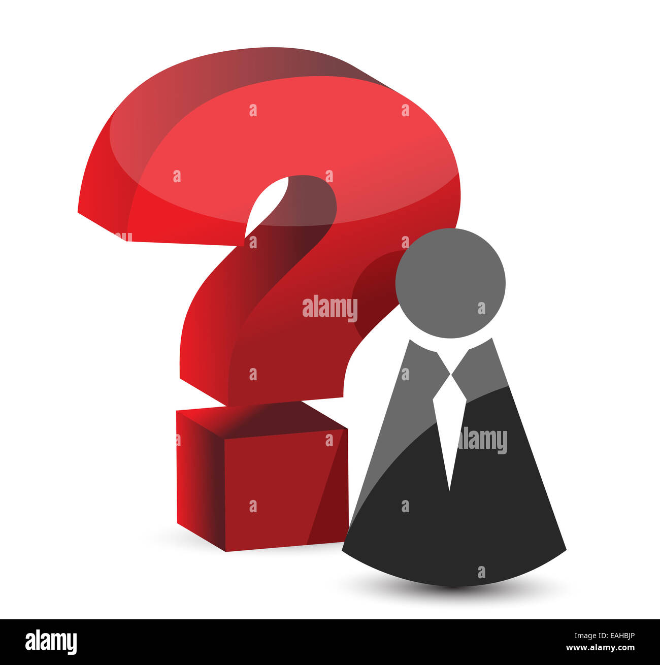 question mark icon illustration design over white Stock Photo - Alamy