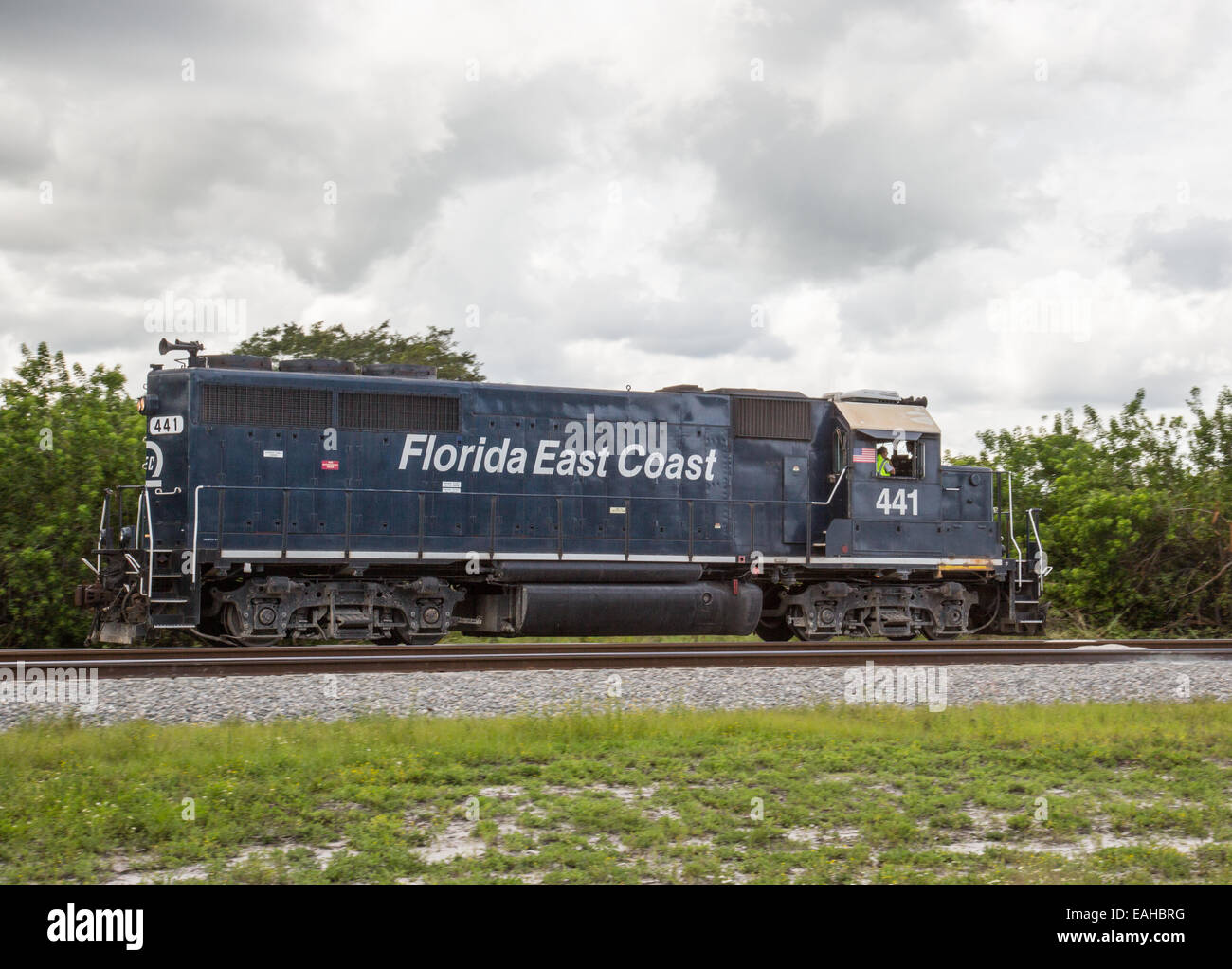 Florida east coast railroad locomotive hi-res stock photography and ...