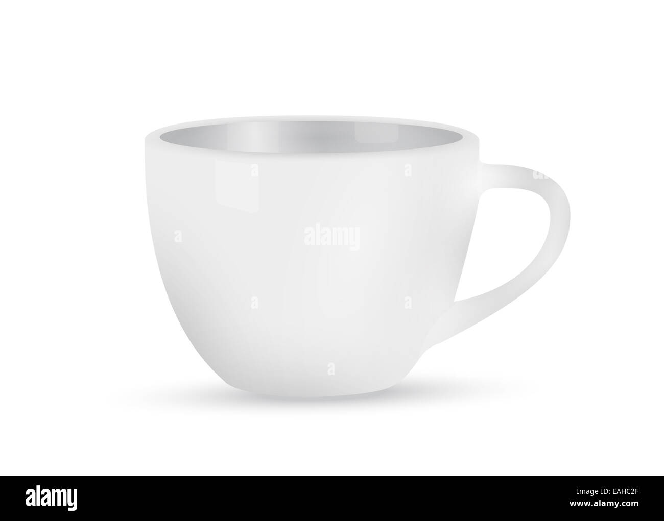 Simple coffee mug concept illustration hi-res stock photography and ...