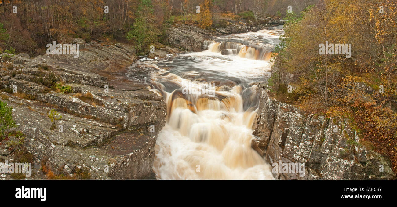 River Blackwater in spate Stock Photo - Alamy