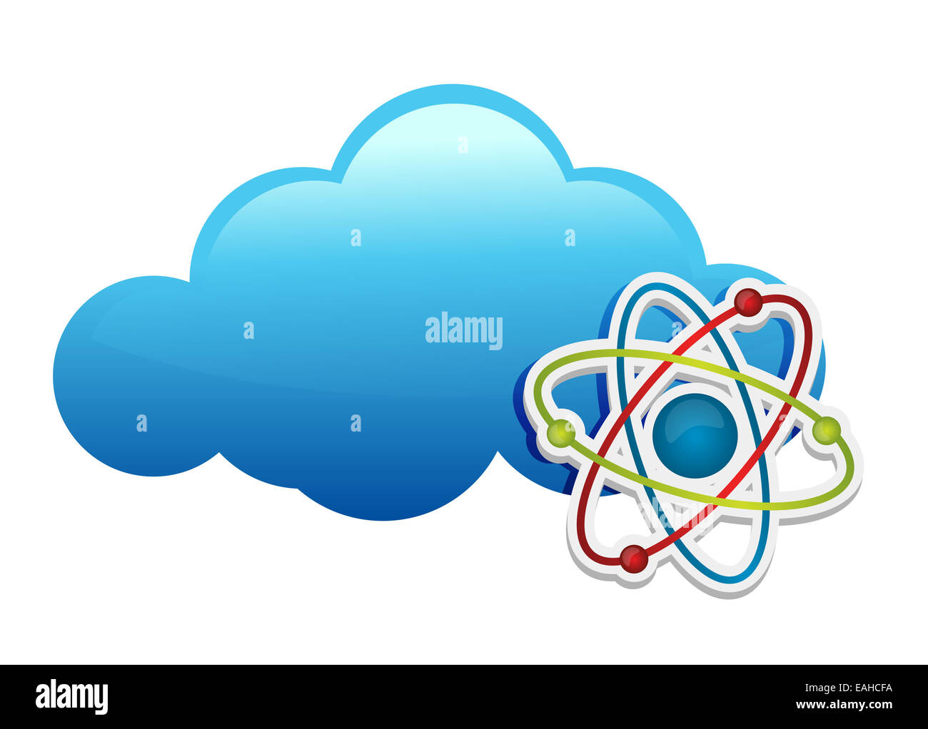 Thinking about chemistry cloud Stock Photo - Alamy