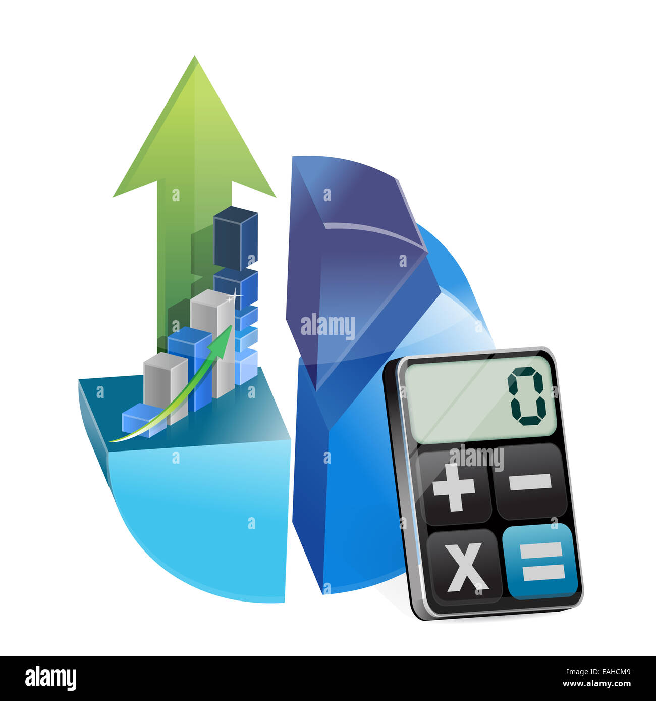 Calculator chart Cut Out Stock Images & Pictures - Alamy
