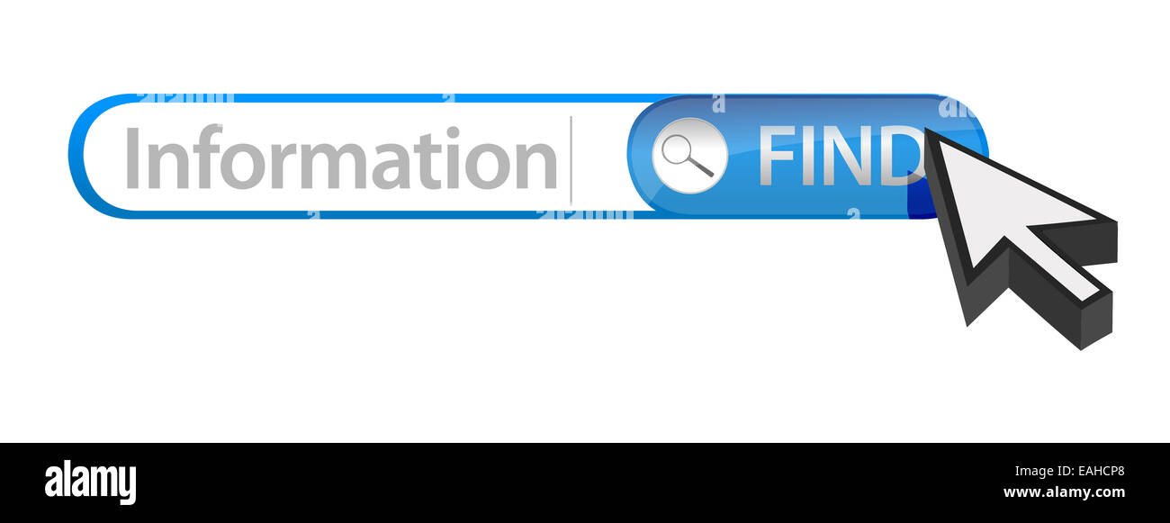 Searching for information concept design Stock Photo - Alamy