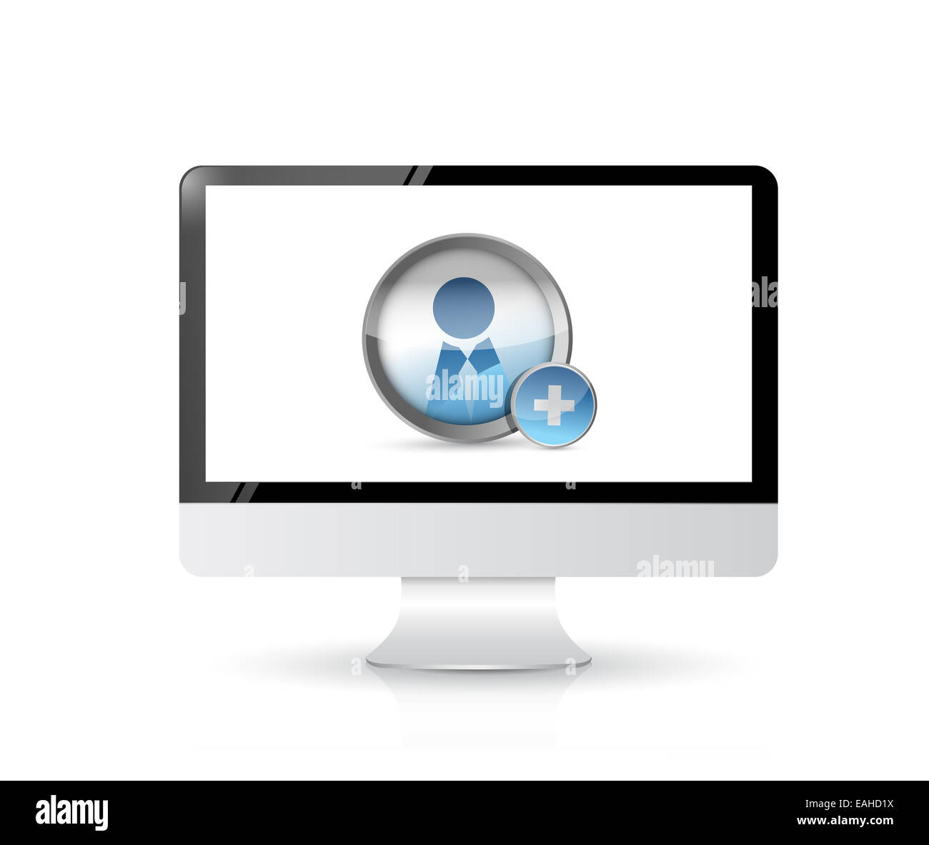 Computer network activity Cut Out Stock Images & Pictures - Alamy