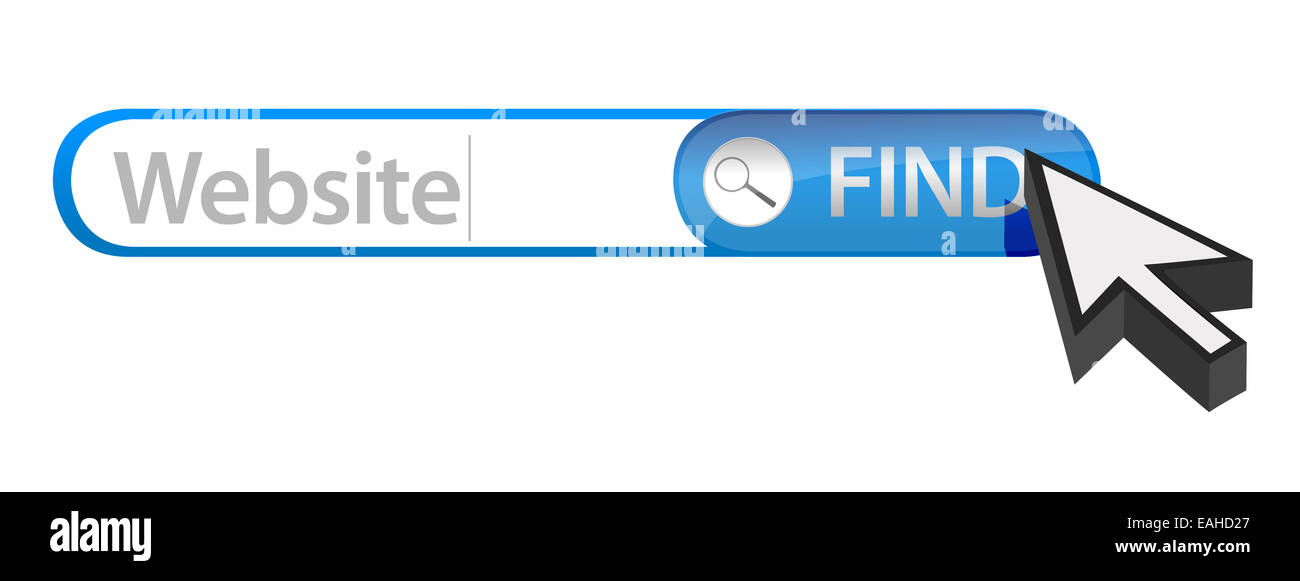 Searching internet screen Cut Out Stock Images & Pictures - Alamy