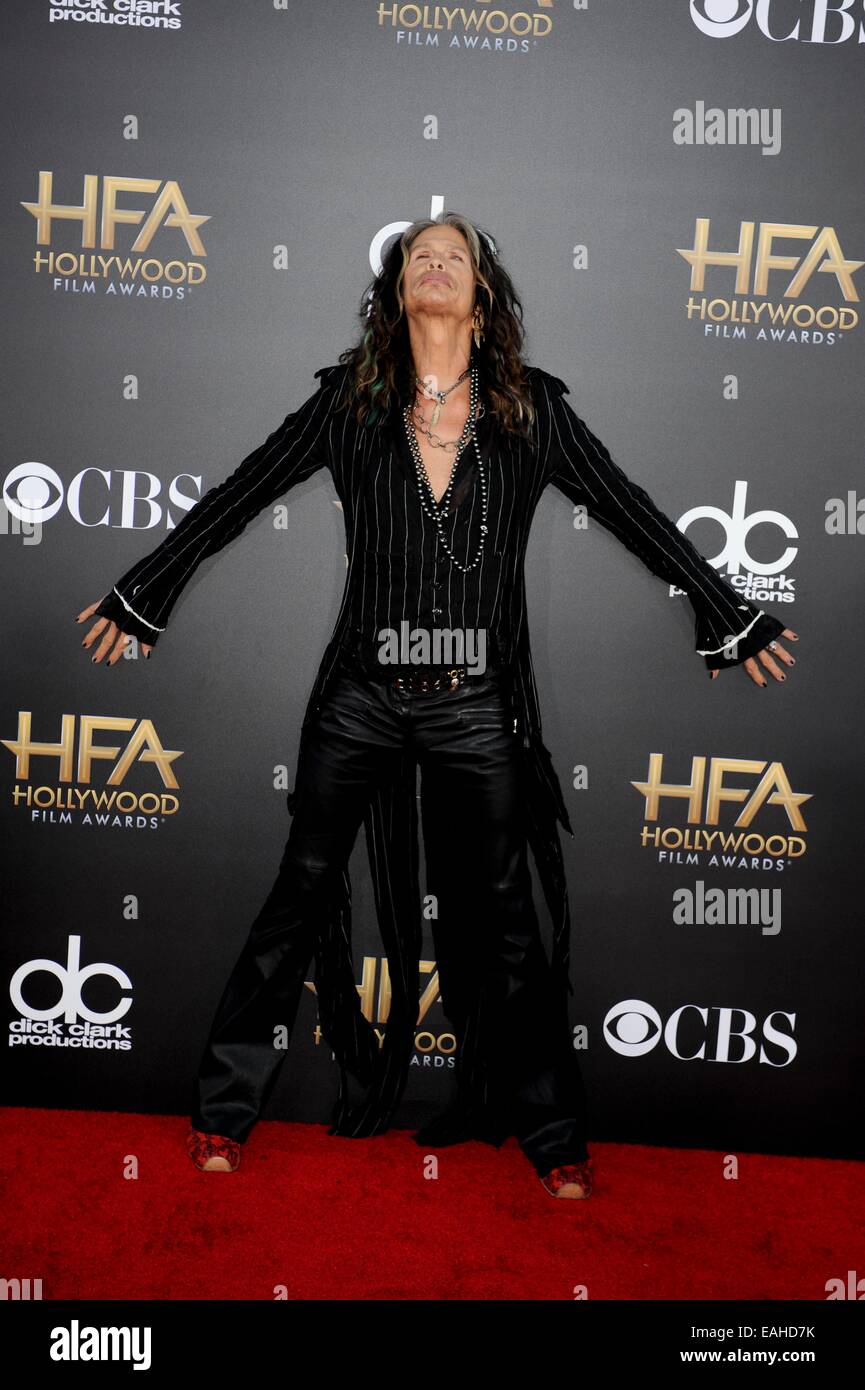 Steven Tyler HOLLYWOOD FILM AWARDS 14/11/2014 Hollywood Stock Photo - Alamy