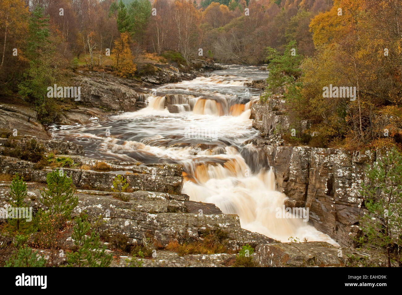 River Blackwater in spate Stock Photo - Alamy
