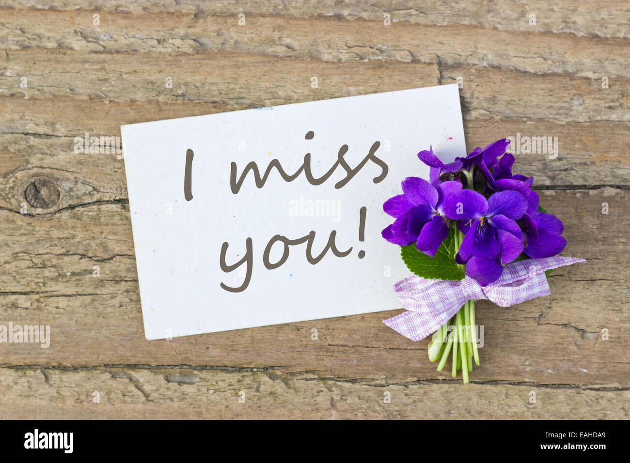 I Miss You Cursive With Roses