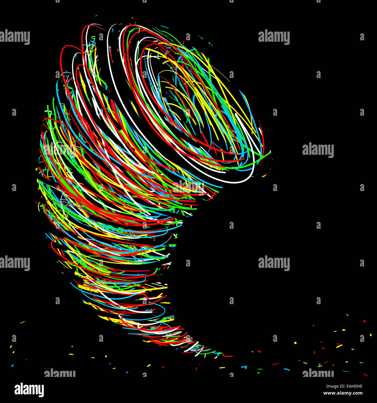 Symbol of hurricane Stock Photo - Alamy