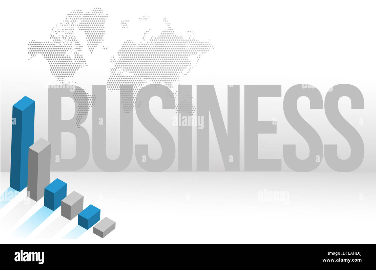 Business map chart background illustration Stock Photo - Alamy